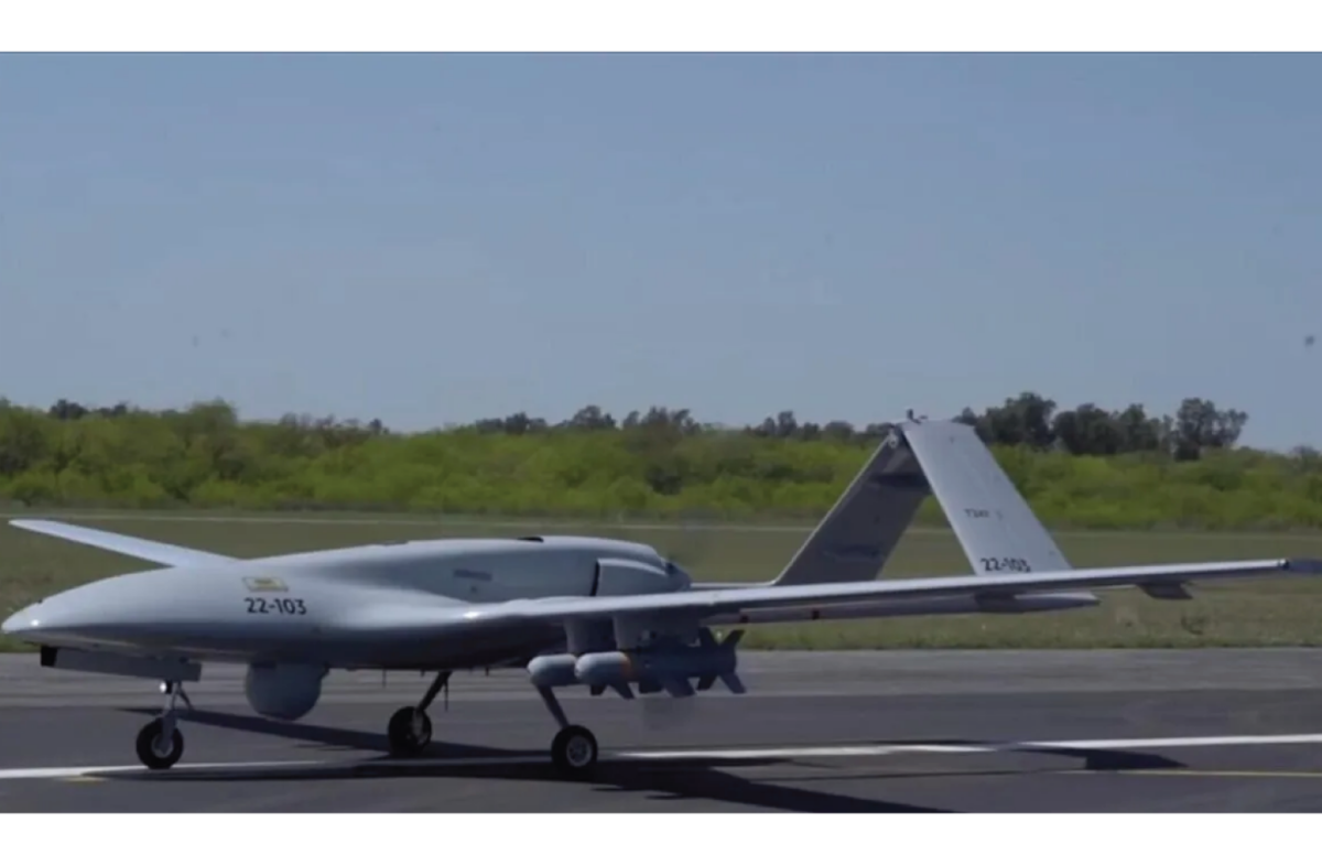 Pakistan Air Force Unveils Turkish Drones in Impressive Aerial Showcase